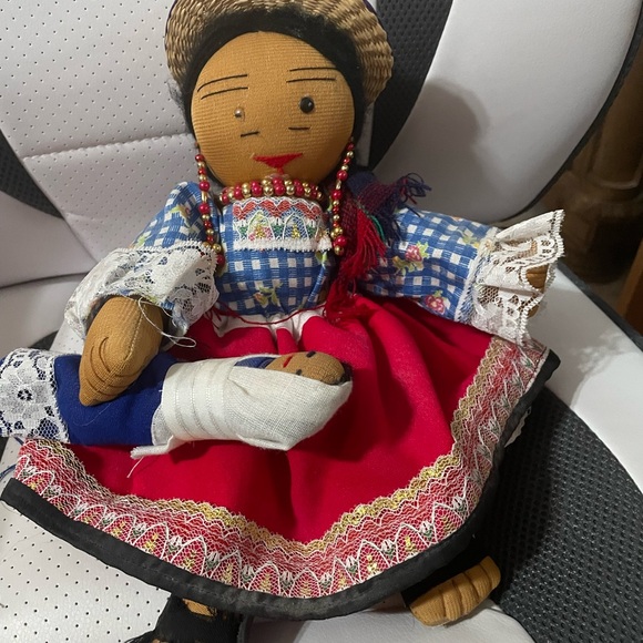 Toys | Guatemalan Typical Doll 11 Tall With Baby | Poshmark